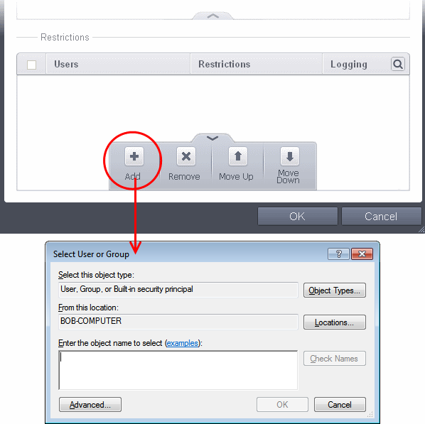 Creating And Modifying Website Filtering Rules Comodo Client Security Comodo